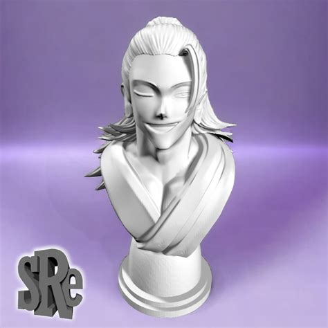 👤 Suguru Geto Bust Jujutsu Kaisen・ Stl File For 3d Printing・cults