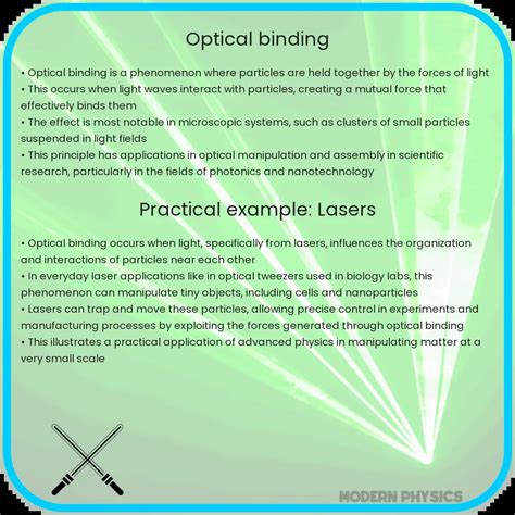 Optical Binding Wave Phenomena Light Forces And Interaction