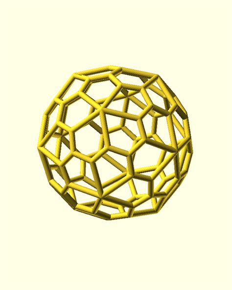 The Wallace Line Polyhedra In Openscad