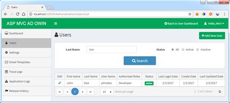 Github Winlwinoonetaspnetmvcactivedirectoryowin Aspnet Mvc With Active Directory