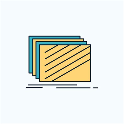 Design Layer Layout Texture Textures Flat Icon Green And Yellow Sign And Symbols For