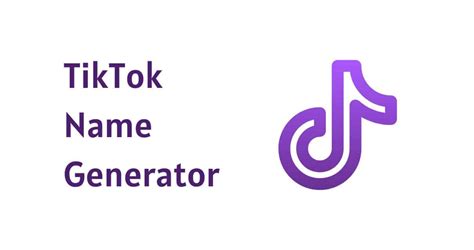 Tiktok Name Generator Powered By Smart Ai