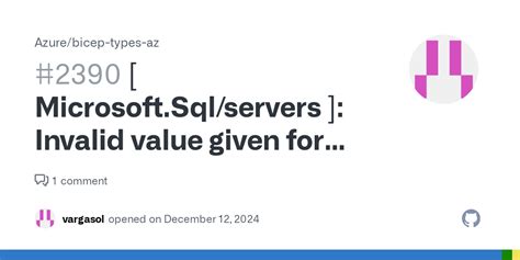 Microsoftsqlservers Invalid Value Given For Parameter Externaladministratorloginname