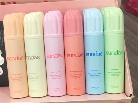 Sundae In 2023 Shower Foam Body Skin Care Routine Finger Lime
