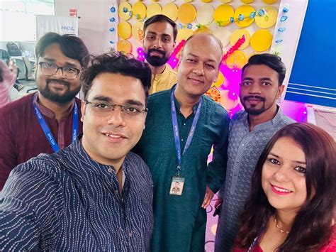 Diwali Celebration In Office Hcltech Aryan Baranwal