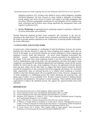 FRAMEWORK FOR SECURE CLOUD COMPUTING PDF