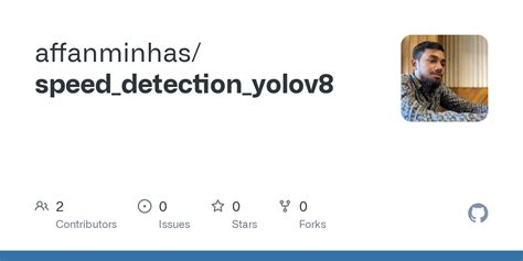 Github Affanminhasspeeddetectionyolov8
