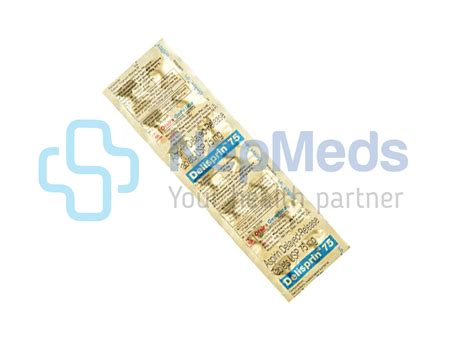 Delisprin 75mg Buy Delisprin 75mg At Best Price In Nepmeds