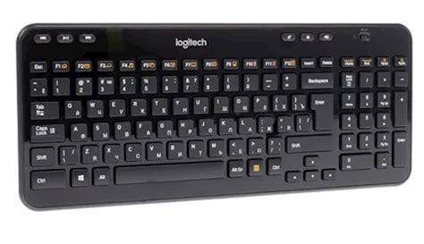 ᐈ Klaviatura Logitech K360 Wireless Keyboard Black L920 003095