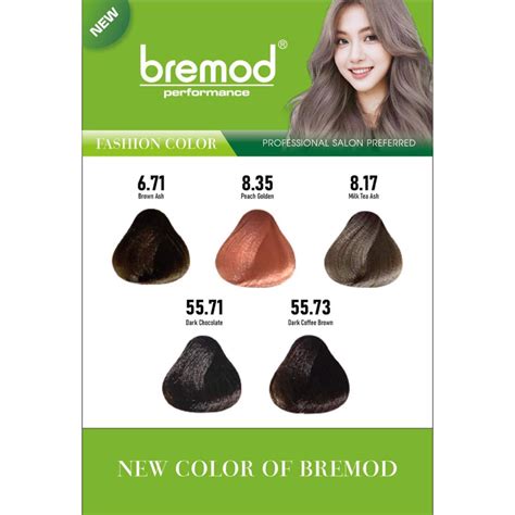 Bremod Hair Color Colourant 100ml Shopee Philippines