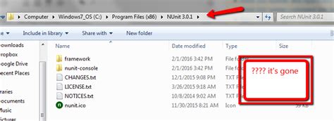 Where Did Nunit Gui Runner Go Version 301 Stack Overflow