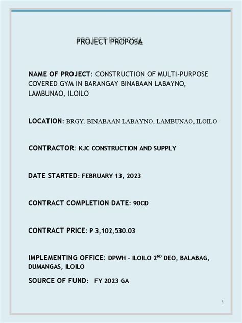 Project Proposal In Cit 204 Quantitative Method11 Pdf