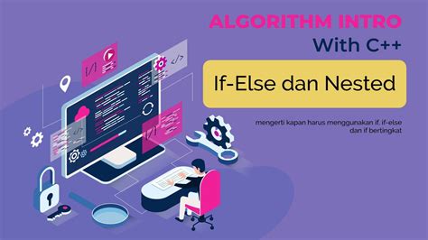 if else dan if bertingkat nested belajar pemrograman c youtube