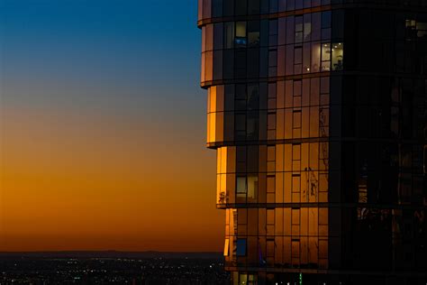 Sunset View Of Premier Tower Aka Beyonce Building R