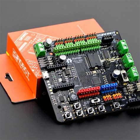 Romeo V2 An Arduino Robot Board Arduino Leonardo With Motor Driver