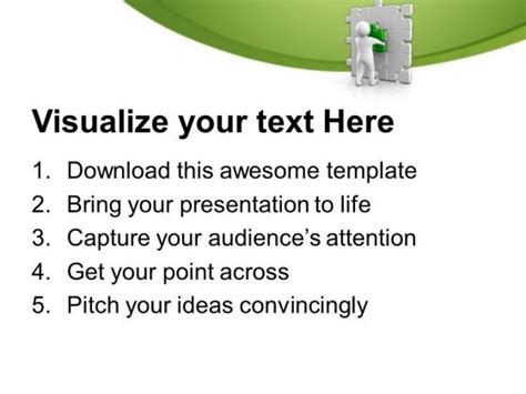 Fix All Problem With One Solution PowerPoint Templates Ppt Backgrounds For