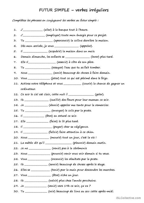 Exercices Conjugaison Futur Cm1 A Imprimer La Galerie 24327 Hot Sex