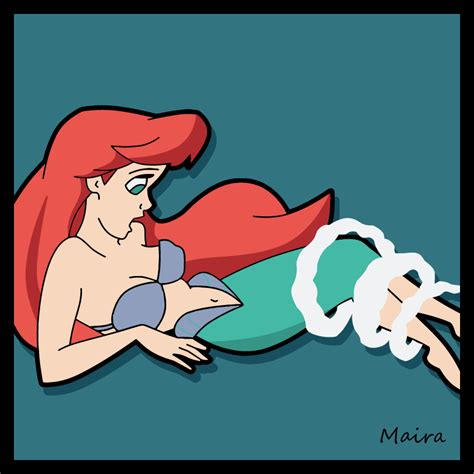 Ariel Transformation By Mairaartwork On Deviantart
