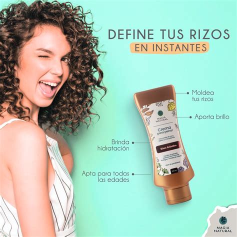 Home Crema De Peinar Para Rizos Con Linaza Magia Natural 300ml