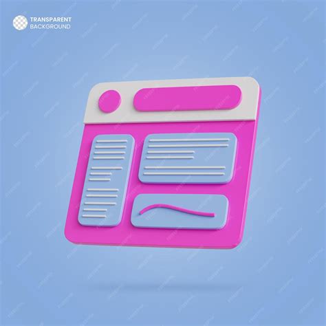 Free Psd Analytics Ui App Interface Isolated 3d Icon