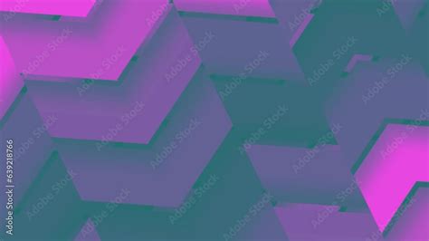 Vidéo Stock Abstract 3d Rendering Of Geometric Shapes Computer