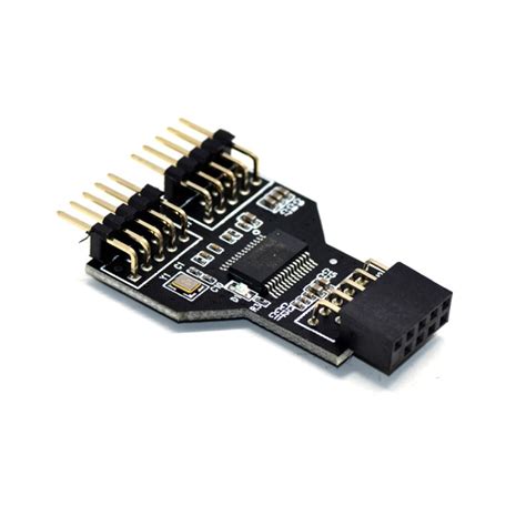 9 Pin Usb Header หญิง 1 ถึง 2 ชายบอร์ด 9 Pin Usb 20 Hub Connector Adapter 9 Pin Usb Header หญิง 1 ถึง 2 ชายบอร์ด 9 Pin Usb 20 Hub Connector Adapter