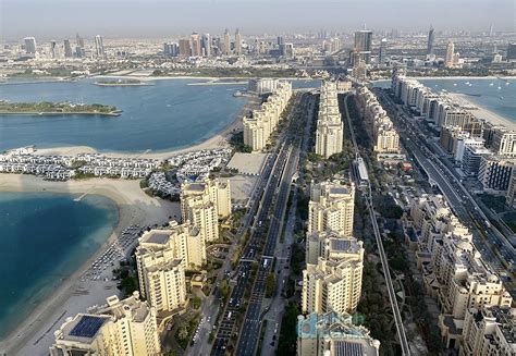 둘라의 아랍 이야기 [두바이] 인공섬 팜 주메이라 일대의 풍경을 내려다 볼 수 있는 전망대 더 뷰 The View