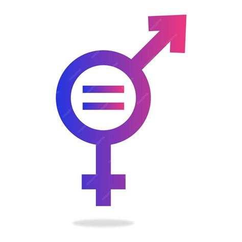 Premium Vector Gender Equality Sign Gradient Style Premium Vector Gender Equality Sign Gradient Style