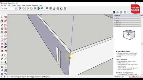 Sketchup Tutorial For Beginners Part 1 Basic Functions
