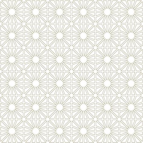 Premium Vector A Seamless Pattern Of Circles And Lines