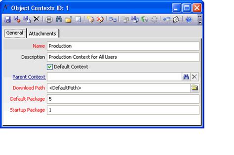 About The Object Contexts Form Aptify Support