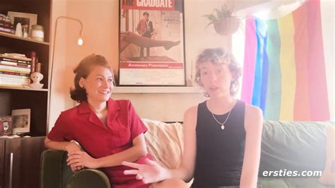 Ersties Sexy Lesbian Couple Get Intimate With Each Others Outside