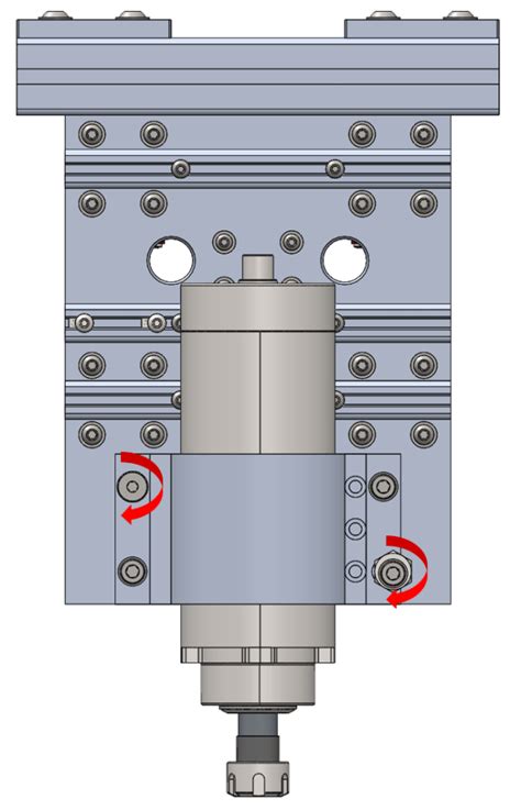 CNC Router Spindle Mount Burks Builds