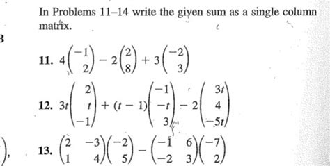 Solved In Problems 11 14 Write The Given Sum As A Single