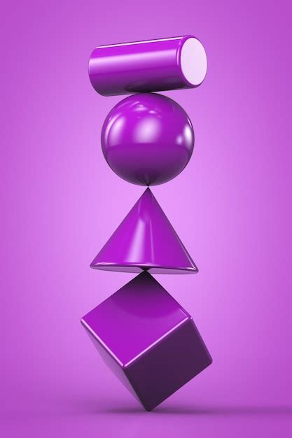 Premium Photo Unstable System Concept Balancing Figures On Top Of