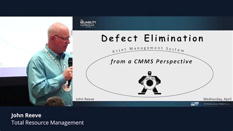 Reliabilityweb Defect Elimination From A Cmms Perspective