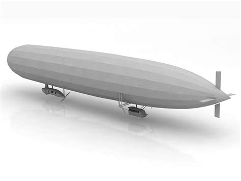 Zeppelin Nt Model Turbosquid 1767774