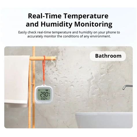 SONOFF Zigbee IP65 Temperature And Humidity Sensor With Display