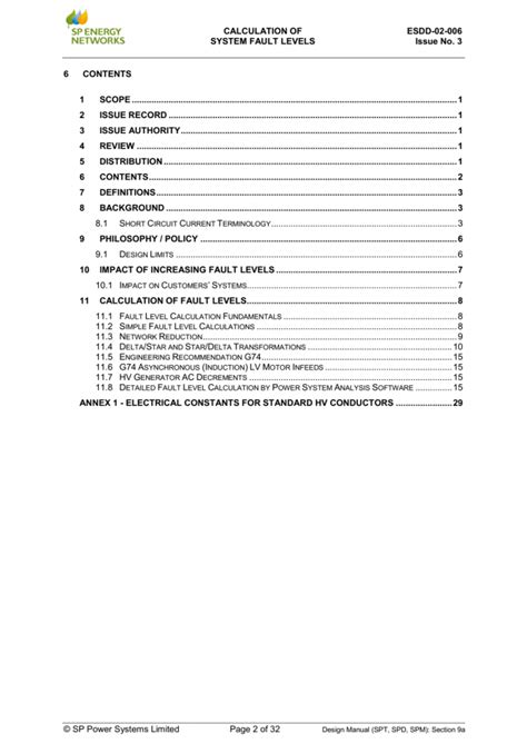 Calculation Of Prospective Short Circuit Currents On Tandd Systems
