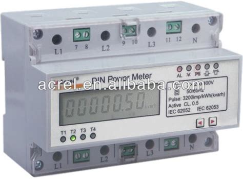 Three Phase Multifunction Energy Meter Adl3000e C High Quality Three