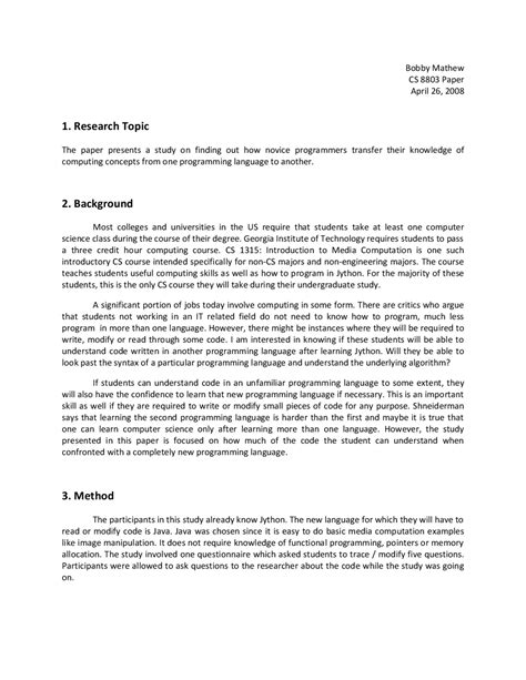 Methods Questionnaire Of Requirements Analysis Cs 8803 Docsity