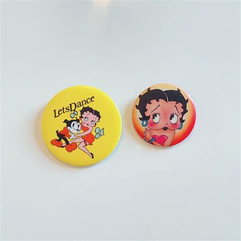Betty Boop Buttons Etsy