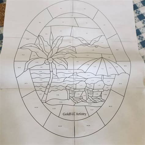 Old Red Pickup Truck Stained Glass Pattern Pdf Download Etsy