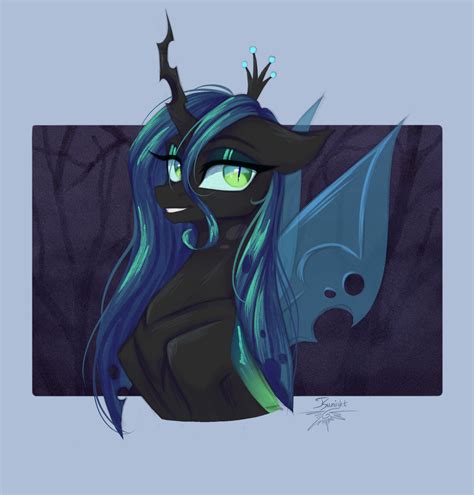 Queen Chrysalis Королева Крисалис Mlp Art Minor второстепенные