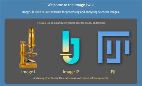 Imagej Fiji Introduction To Fiji Imagej