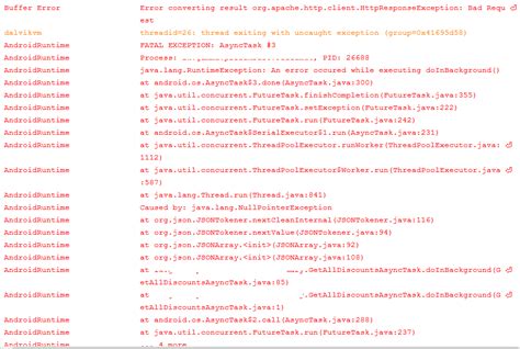 Result In Bad Request Exception When Sending Json Object To Server In Android Stack Overflow