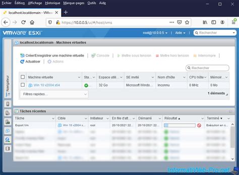 Export And Import Vmware Esxi 70 And 67 Virtual Machines In Ovf Ova