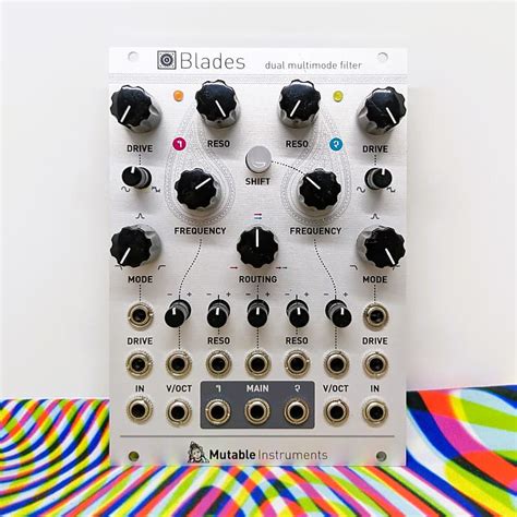 Mutable Instruments Blades Diy Dual Multimode Filter Reverb