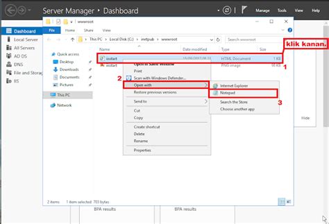 Cara Membuat Web Server IIS Di Windows Server Satu Server Beda Konten Blogger Pelajar