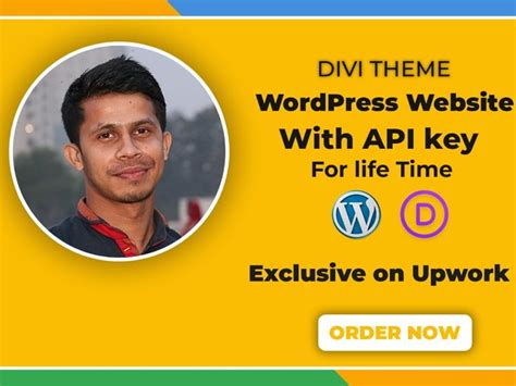 divi theme expert using the wordpress cms upwork